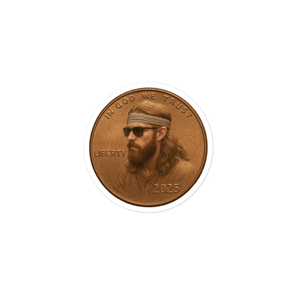 The Ross Penny Sticker – Warrior Trading Merch Store